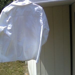 Basic Editions | Jackets & Coats | Basic Edition Womans White Jean ...